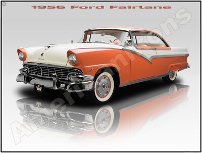 1956 Ford Fairlane NEW METAL SIGN: 12x16" and Free Shipping | eBay