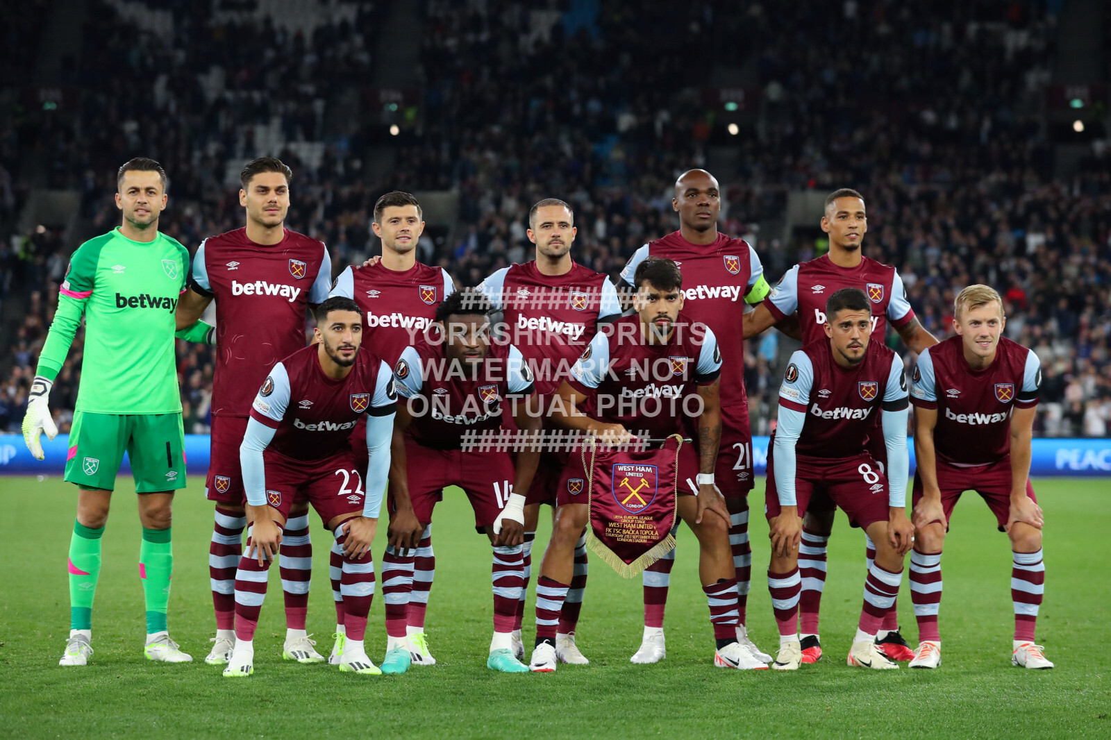 2023 24 WEST HAM TEAM PHOTO QUALITY PRINT CHOOSE SIZE TEAM SQUAD | eBay UK