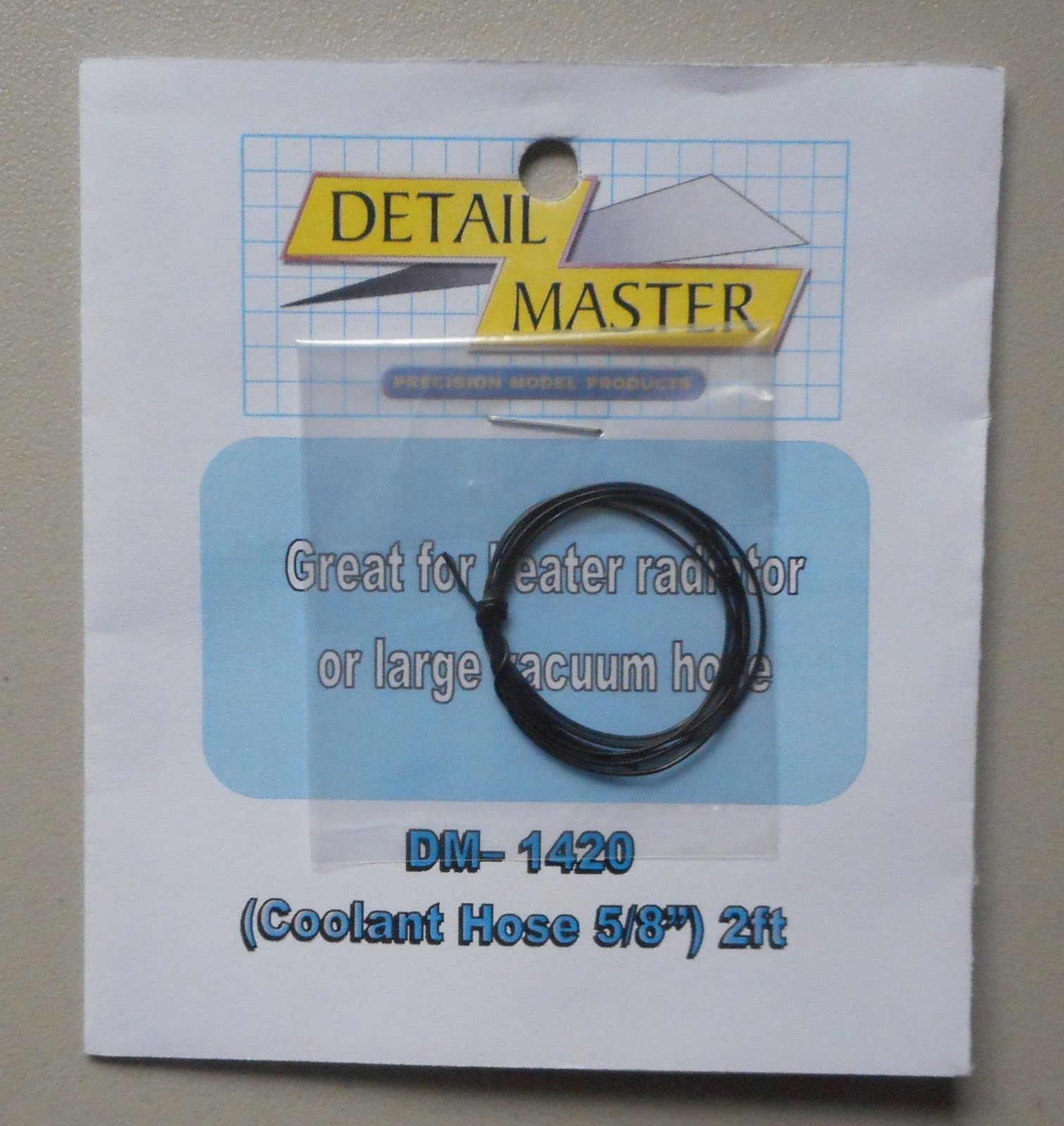 2 FT Collant Hose 5/8" 1:24 1:25 Detail MAster Model Car Part 1420 | eBay