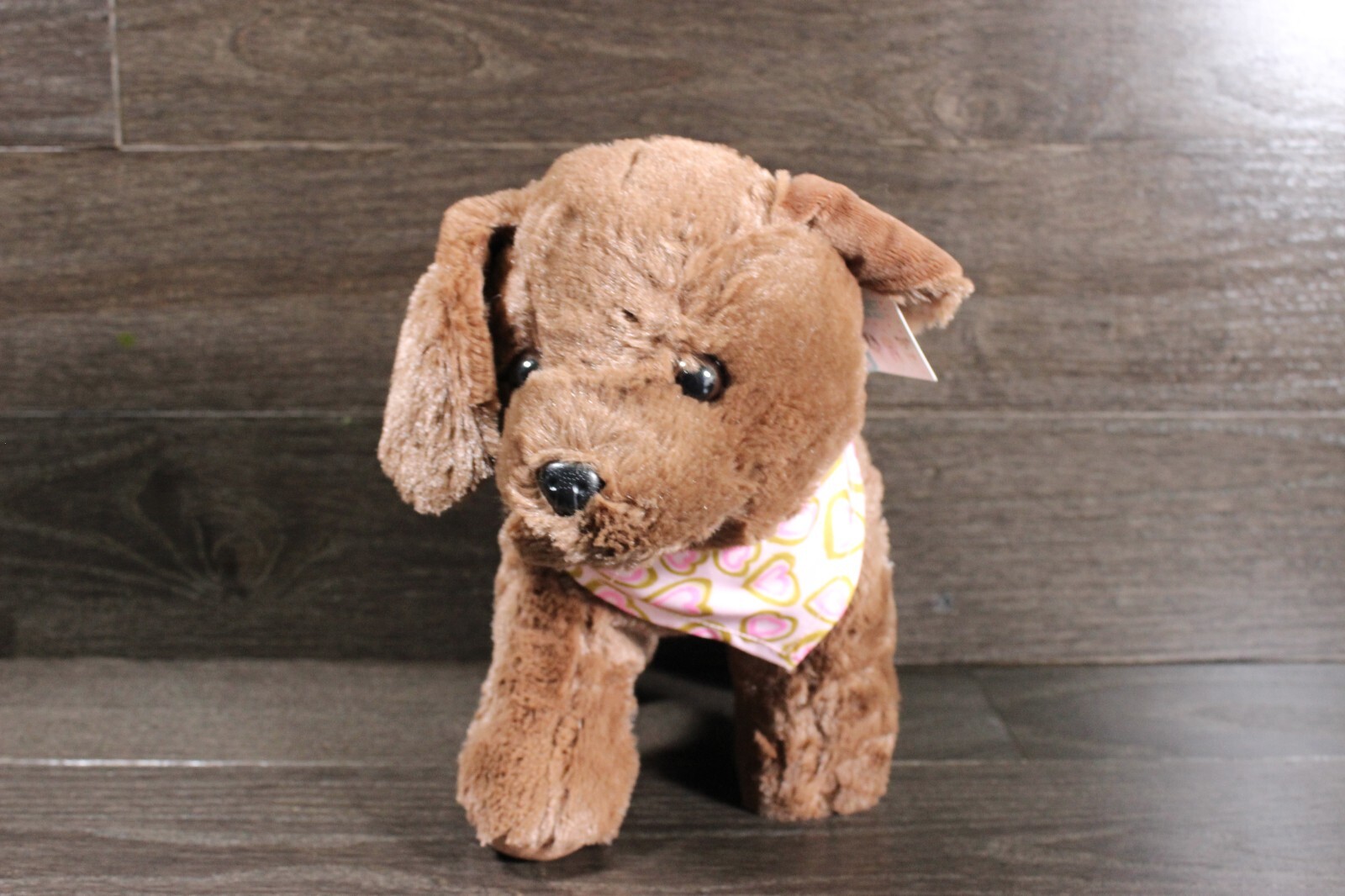 Hug+Me+Walgreens+Dog+With+Bandana+Brown+Puppy+Stuffed+Plush+Toy+11+Inch ...