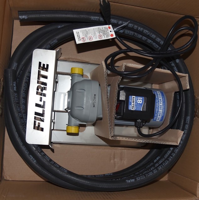 Fill-Rite 12v DC Def Pump System With Auto Nozzle & Micro Matic RPV for ...