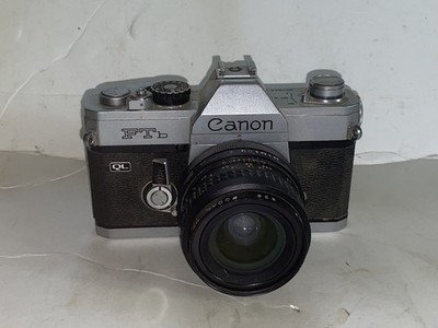 Canon FTb QL SLR 35mm Film Camera w/ Focus Lens From Japan Working | eBay