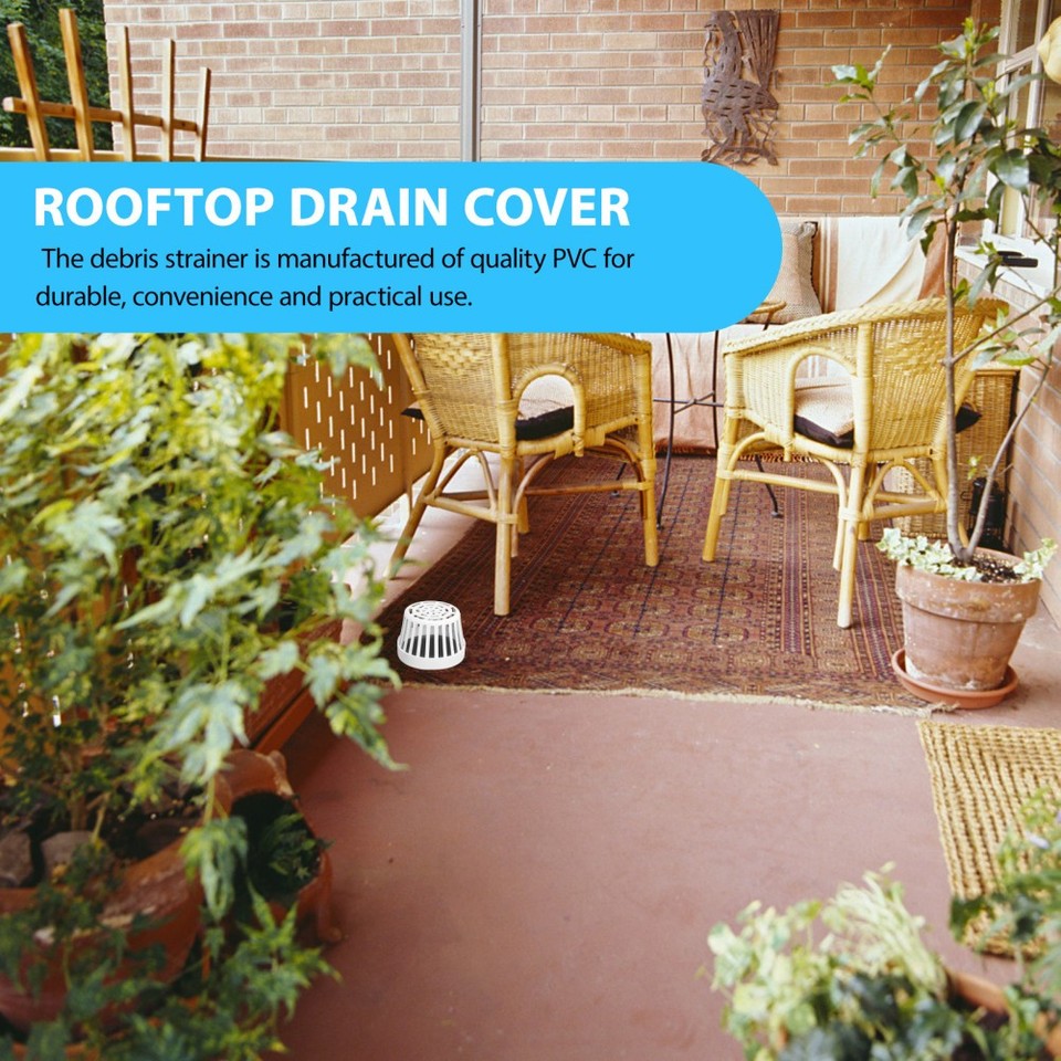 Drain Cover Outdoor Pvc Drainage Pipe Floor Drains Roof Gutter Filter ...