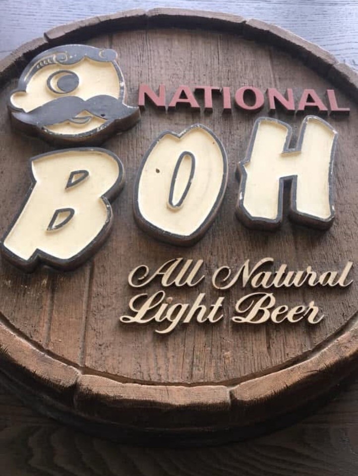 Vintage National Bohemian Natty Boh Beer Barrel Keg Baltimore ...