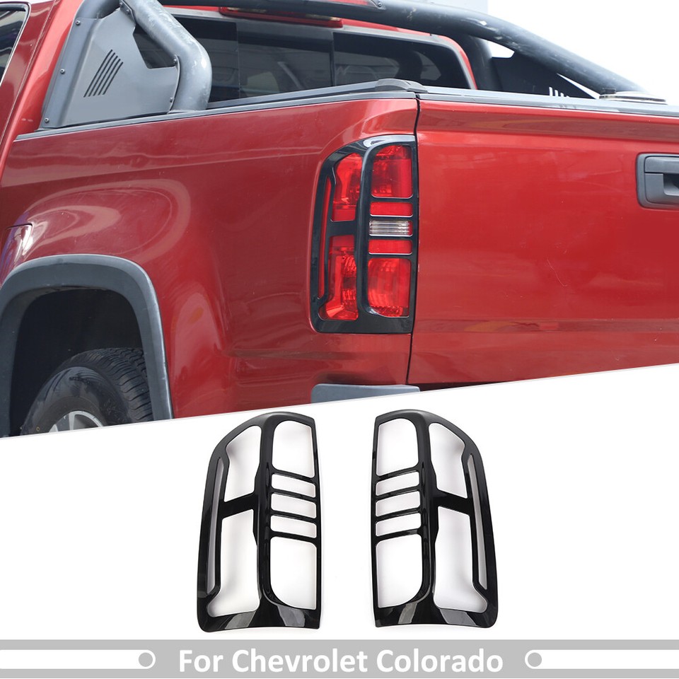 Rear Taillight Lamp Trim Cover Bezel For 2015-2022 Chevy Colorado ...