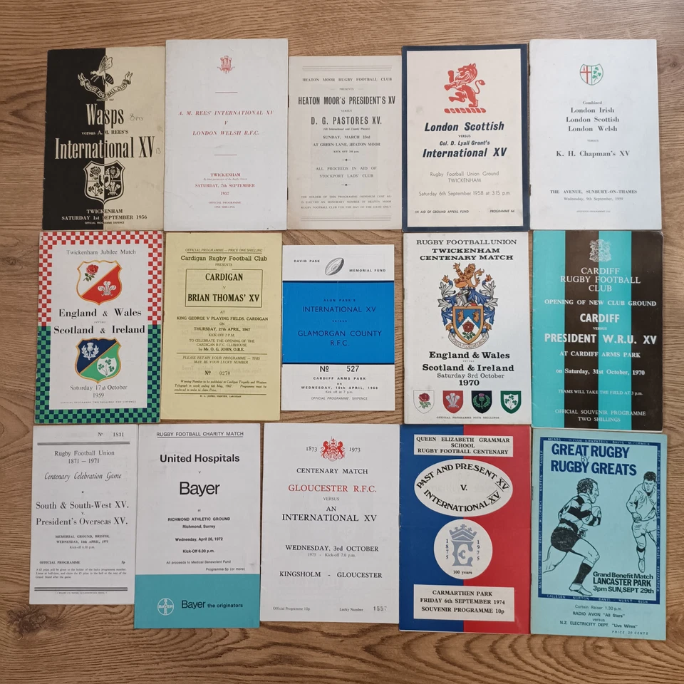 Rugby Union Programmes for sale | eBay UK