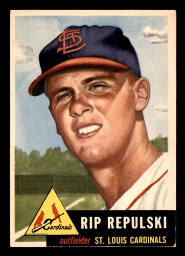 1953 Topps Baseball #172 Rip Repulski EX/MT *h1 | eBay