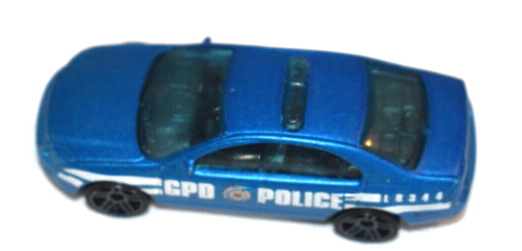 Hot Wheels Blue Ford Fusion GPD Police Made in Thailand J7949 | eBay