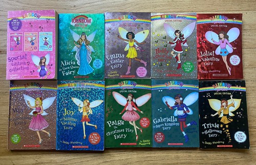 Rainbow Magic Fairy Special Edition Chapter Book Lot of 10 Daisy ...