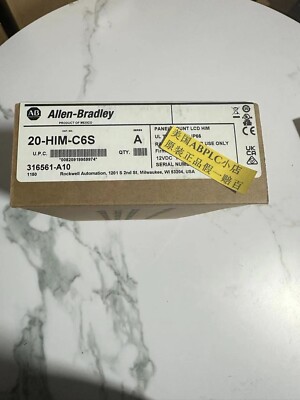 New 20-HIM-C6S Allen Bradley 20HIMC6S | eBay
