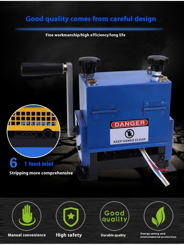 Manual Wire Stripping Machine Multi Hole Old Cable Wire Pulling Machine ...