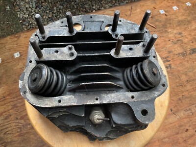 Vintage Antique Harley-Davidson Motorcycle Panhead Engine Head ...