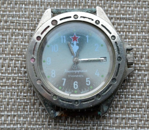 Watch Commander Military Soviet Komandirskie Vostok Wostok Rare Vintage ...