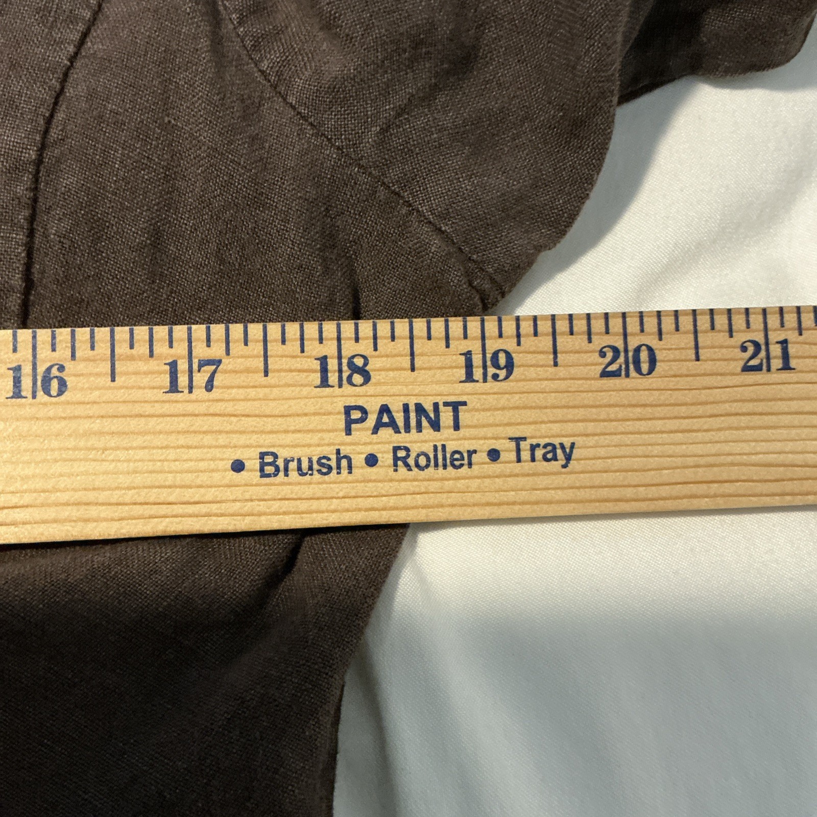 Anthropologie Cidra Victorian Ruffle Peplum Brown Linen Jacket NWT Sz 8 | eBay