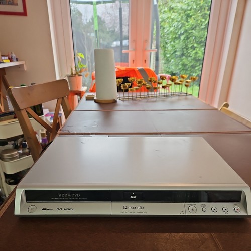 Panasonic DMR-EX75 DVD HDD Recorder Silver No Remote - parts or repairs ...