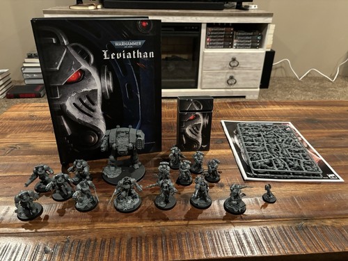 Warhammer 40k Leviathan Space Marine Half. Mostly Built. Includes Core ...