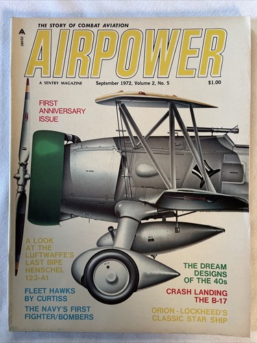 1972 September , AirPower Magazine, First Anniversary issue (CP378) | eBay