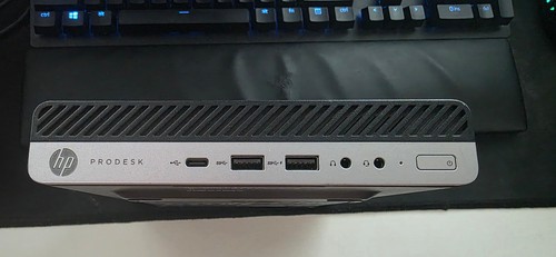 HP ProDesk 600 G5 Desktop Mini, 4GB RAM, 500GB HDD, Wi-Fi | eBay