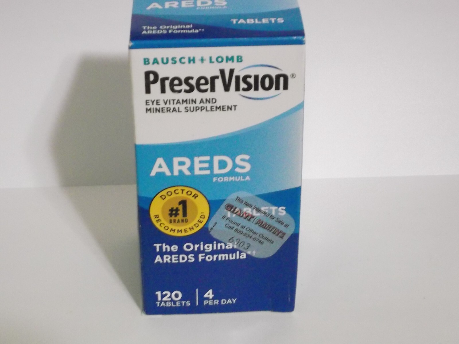 2 PreserVision Original Areds Formula - 120 Tablets EXP 11/2024