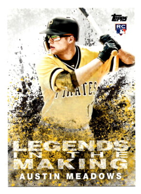 Austin Meadows Rookie 2018 Topps Update Legends in the Making #LITM4 RC ...