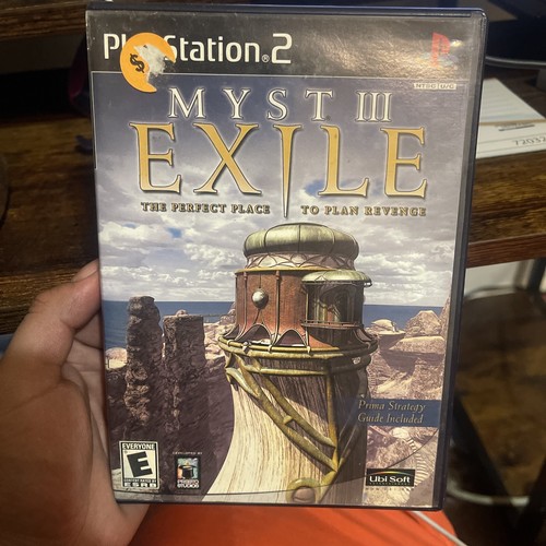 ¤ Myst III 3 Exile ¤ Game & Case GREAT Sony Playstation 2 Ps2 Manual ...