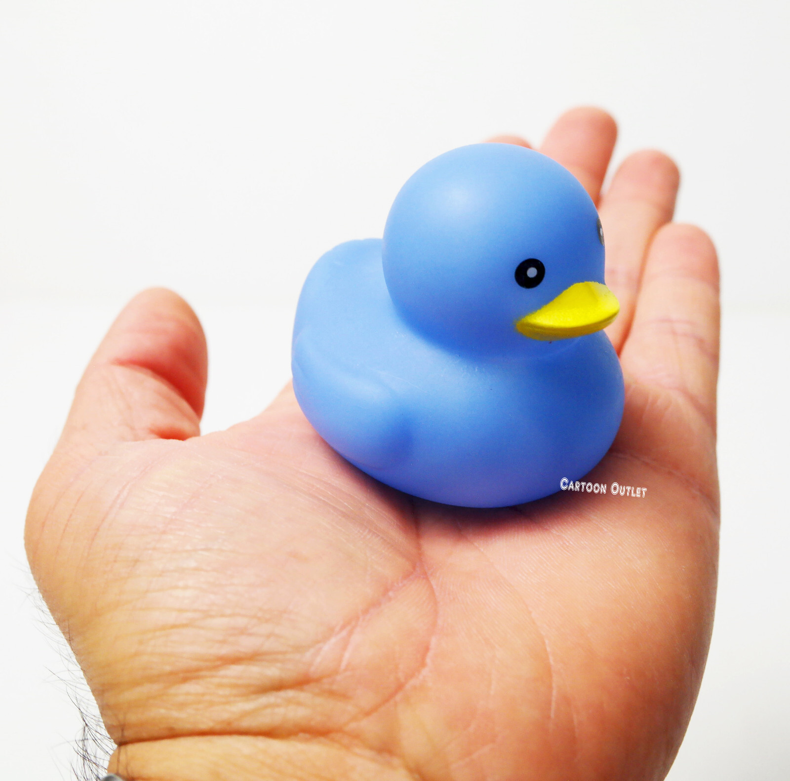 10 pc Baby Shower Blue Ducks Boy Party Favors Rubber Duckies Table ...