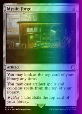 MTG Magic the Gathering Mystic Forge (236/1189) Fallout LP FOIL | eBay