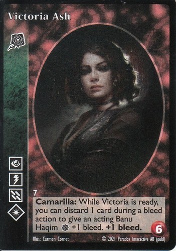 Victoria Ash VTES CCG Promo | eBay