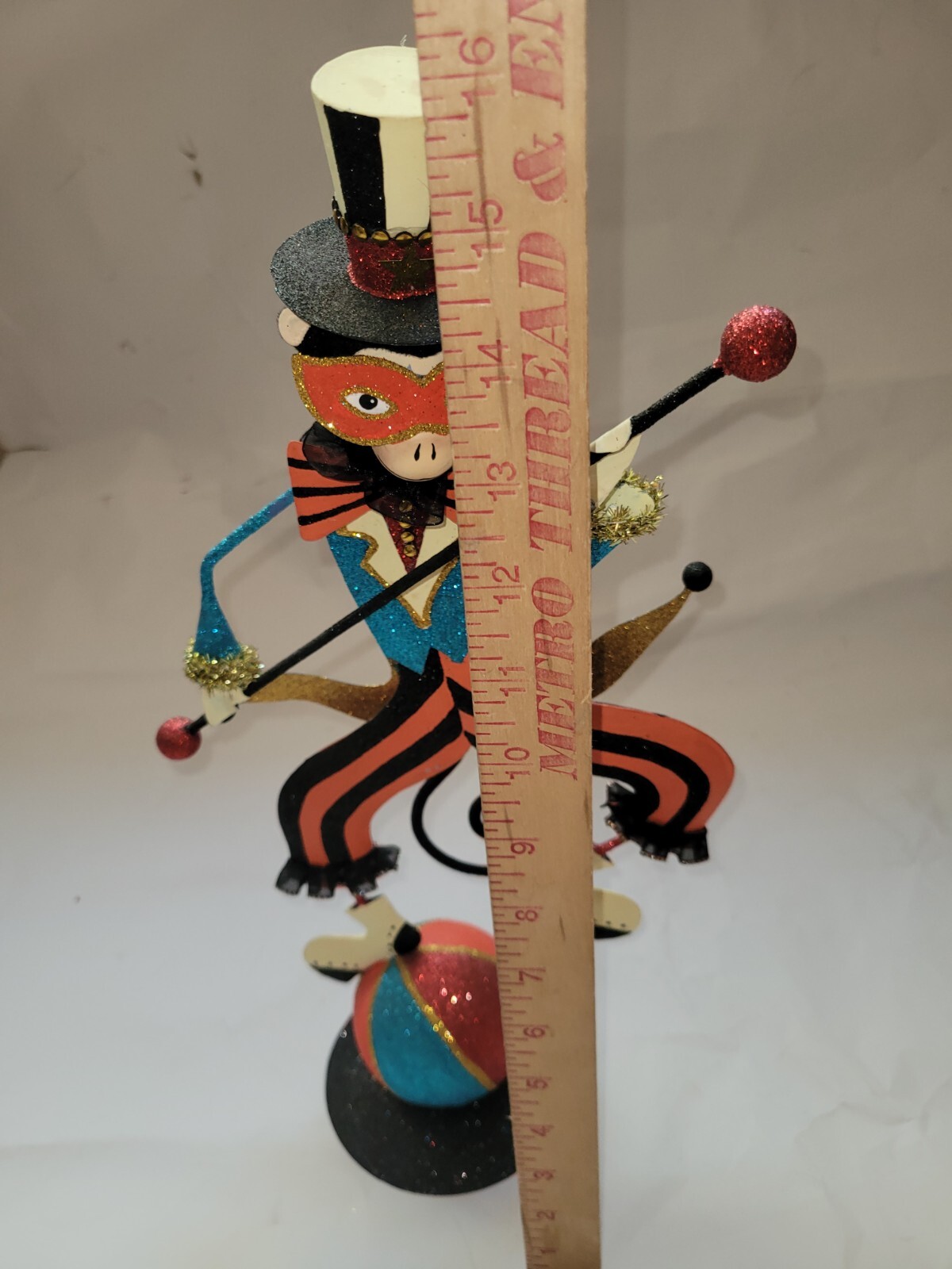 Pier 1 Enchanted Circus "The Acrobat" Metal Monkey Halloween Figurine ...