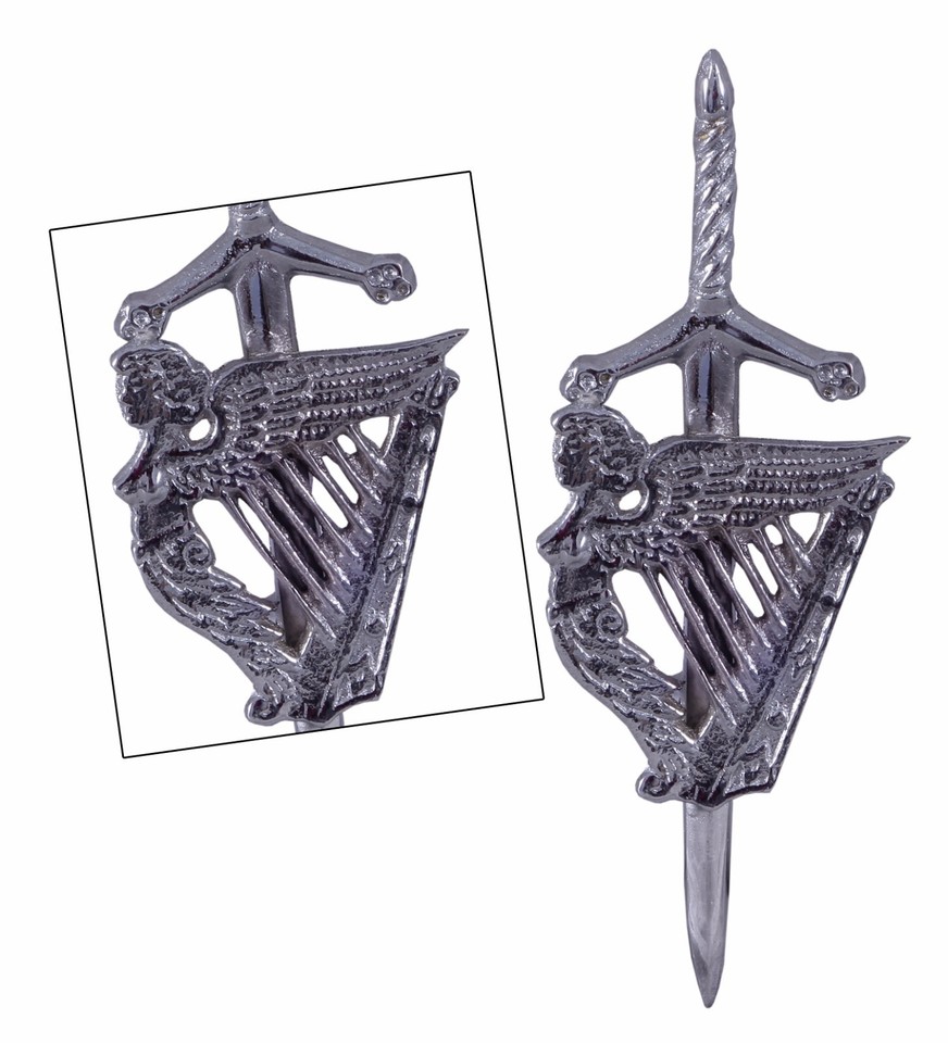 New Highland Scottish Kilt Pins In Chrome Finish/Brooch kilt pins ...