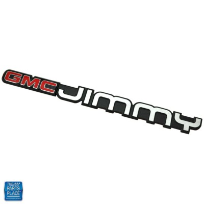 1991-93 GMC Jimmy Emblem Red / Silver / Black - GM 15629989 Or GM ...