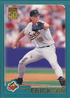 2001 Topps #567 Scott Erickson Baltimore Orioles Baseball Card | eBay