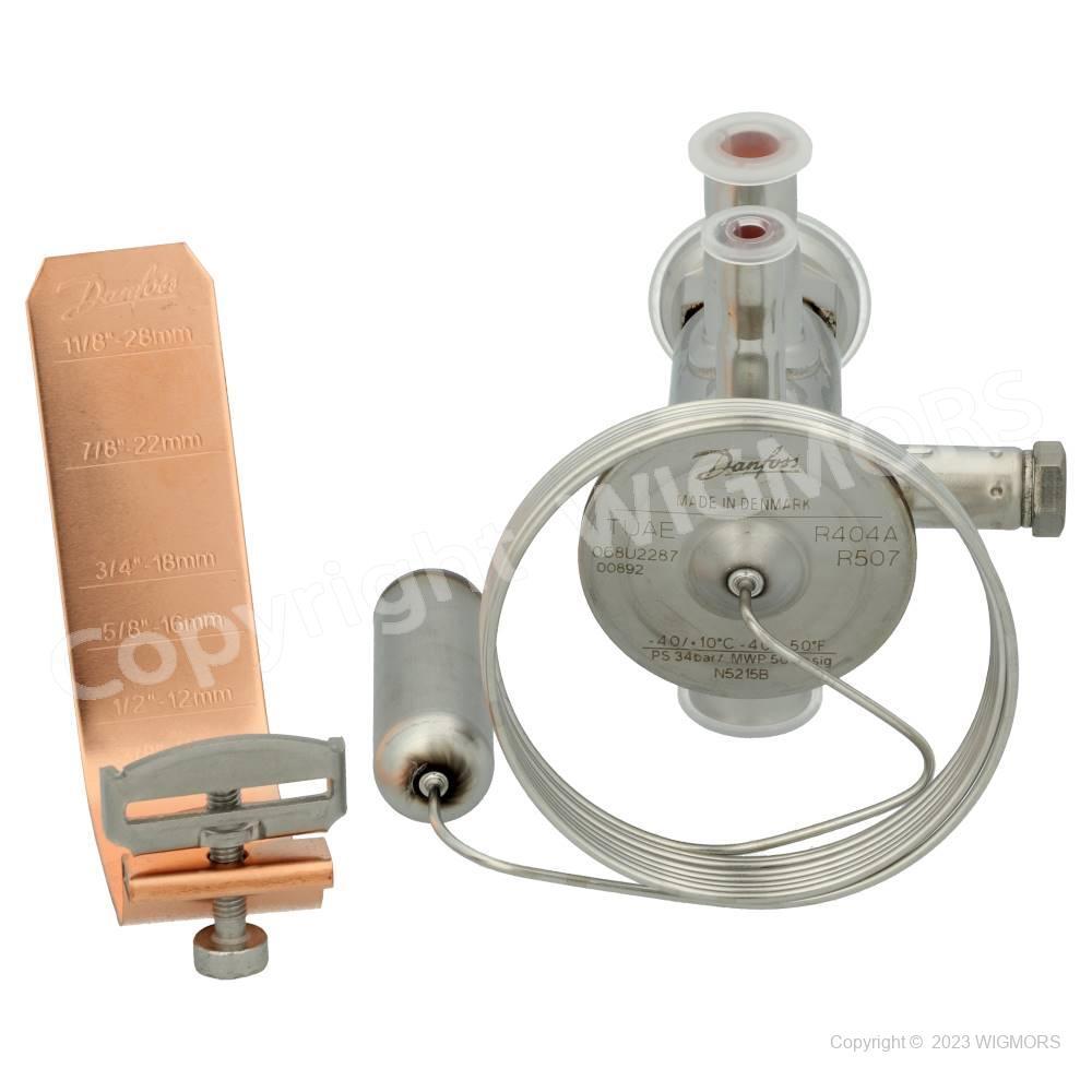 Thermostatic expansion valve Danfoss TUAE R-404A/507A 068U2287 | eBay