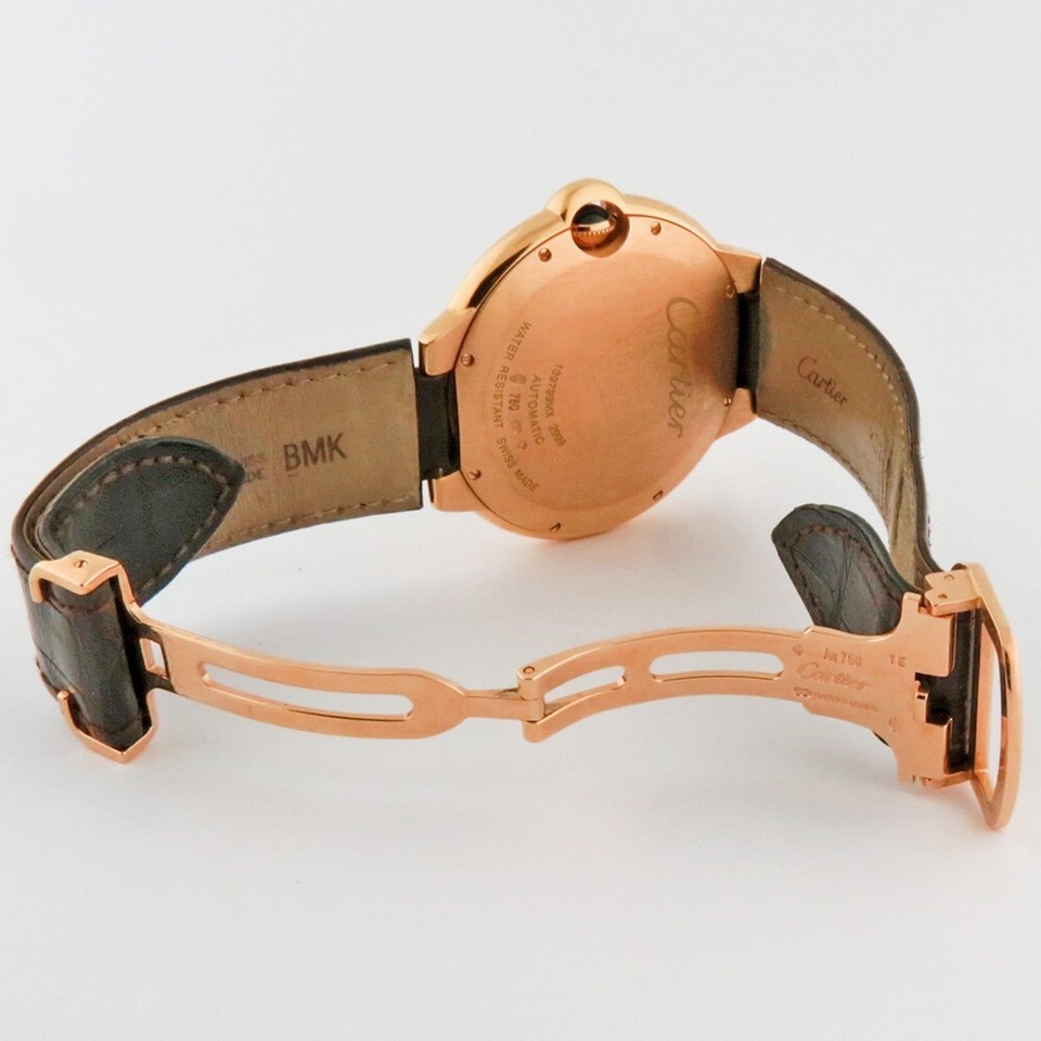 Cartier 2999 Ballon Bleu Large Automatic 18K Rose Gold W6900651 Watch ...