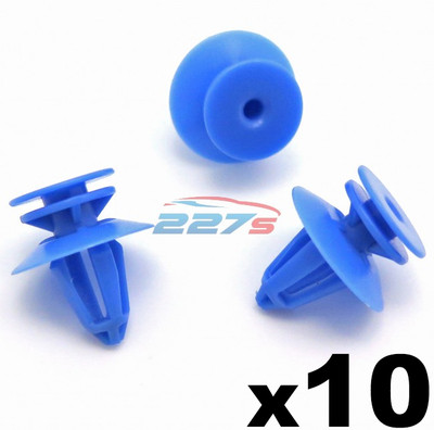 10x Ford Fiesta Door Card Clips & Rear Quarter Panel Trim Clips- MK1 ...