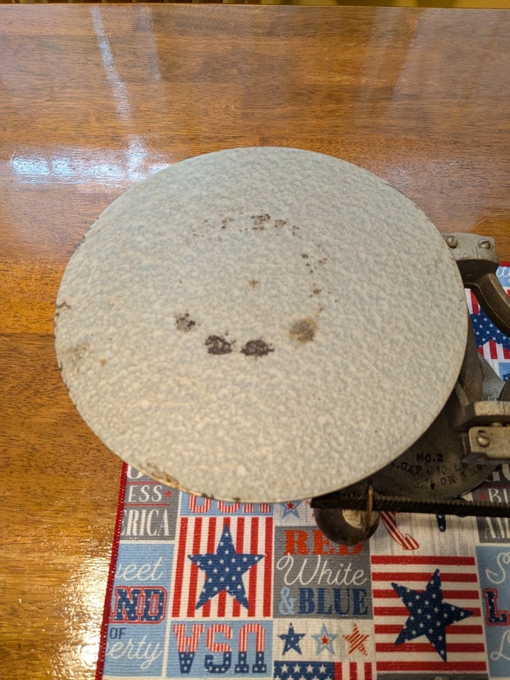 Vintage Detecto Cast Iron Balance Scale No. 2 Made In New York 10 Lbs ...