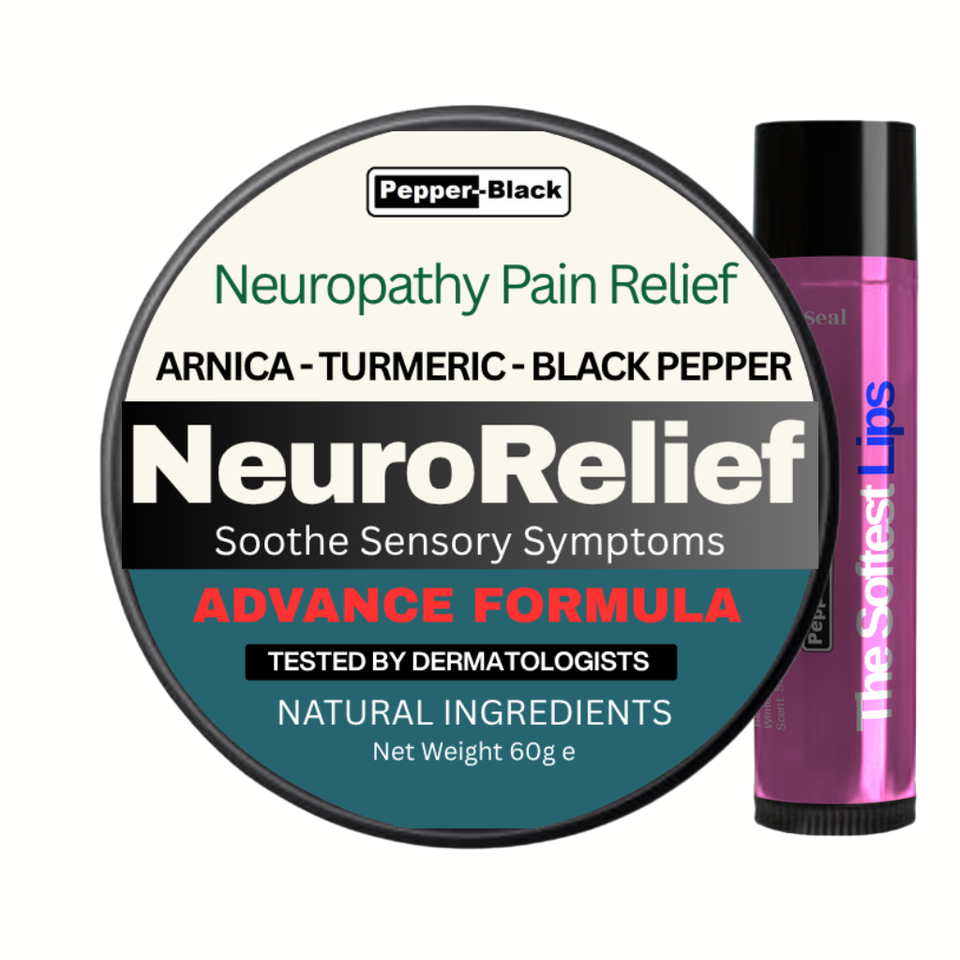 Neuropathy Pain Relief Balm – Natural Nerve Cream for Feet, Hands, Legs ...