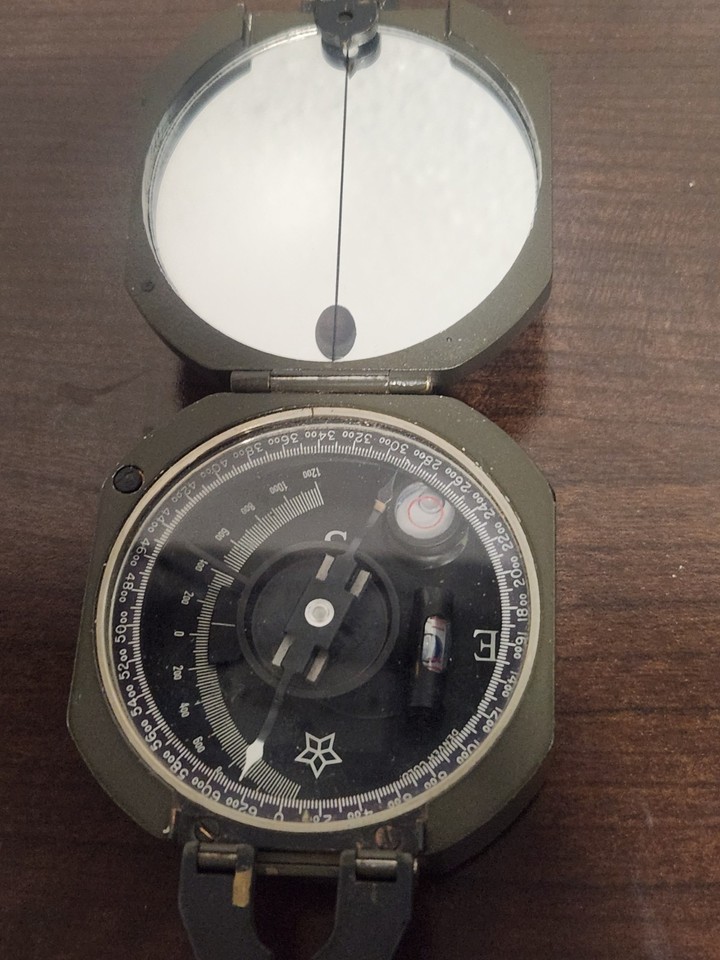 Authentic Ww2 US M2 ARMY Infantry Signal Corp Compass READ Untested | eBay