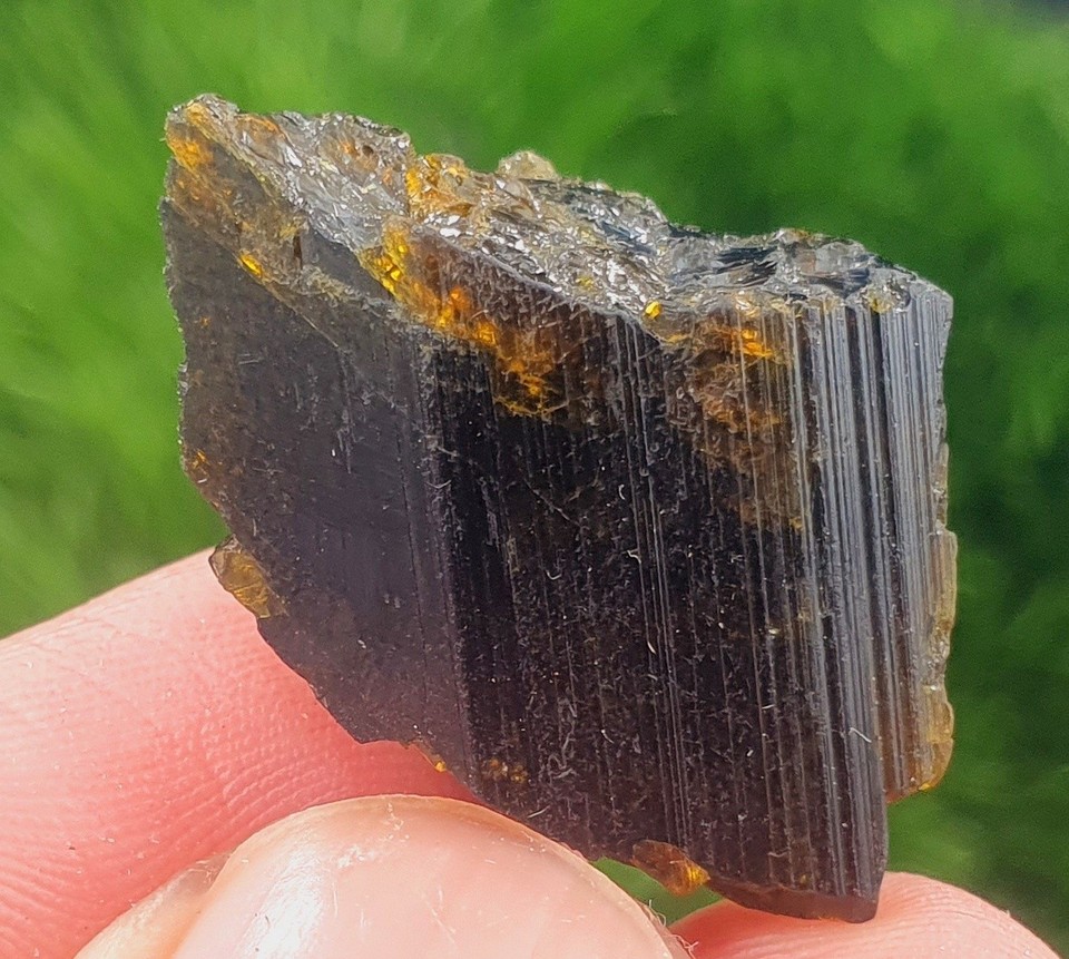 100 Ct Epidote Emerald Black Tourmaline & Peridot Crystal Lot From ...