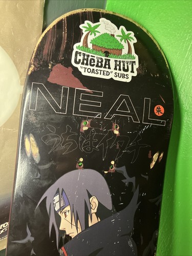 PRIMITIVE NARUTO ROBERT NEAL ITACHI CROW SKATEBOARD DECK 8.0 | eBay