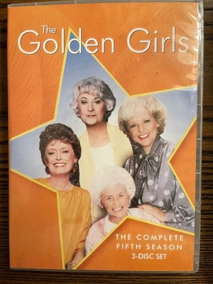 The Golden Girls DVD 2016 Complete Fifth Season 3-Disc Set :VG ...