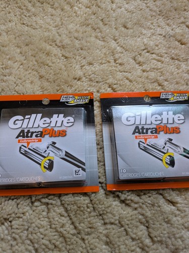 Gillette Atra Plus Refill Razor Blade Cartridges, 20 Count (NEW) | eBay