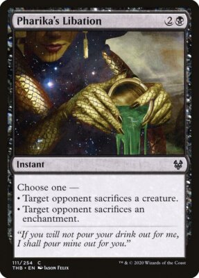 MTG Magic the Gathering Pharika's Libation (111/412) Theros Beyond ...
