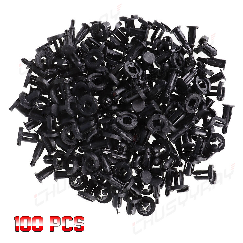 Set of 100 New Front Bumper Clips Retainer Rivets for Honda Acura 91503 ...