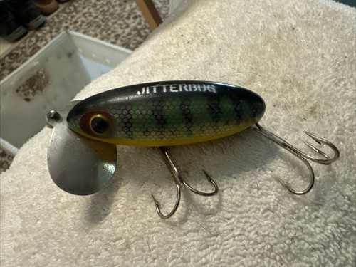 1 Fred Arbogast Shad Jitterbug Clean Fishing Lure vtg | eBay