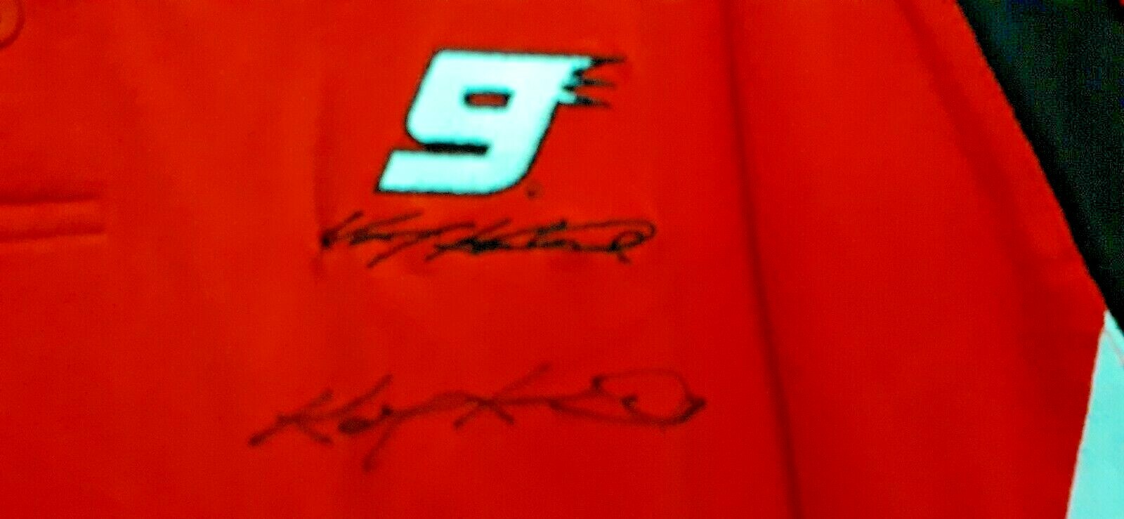 NASCAR. Kasey Kahne #9 Dodge Team & Autograph Signed Polo Shirt. NWT'S ...