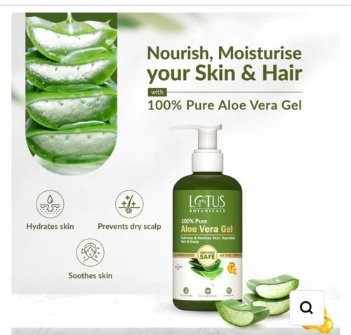 Lotus Botanicals Aloe-vera Gel-200 With Vitamin E | eBay