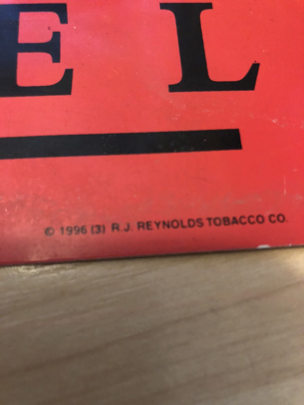 Vintage Red Kamel Cigarettes Camel Tobacco 13.5 Metal Flange Sign 1996 ...