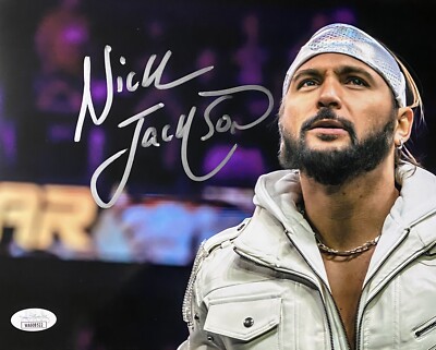 JSA Young Bucks Signed Nick Jackson PROMO - AUTOGRAPHED wrestling BTE ...