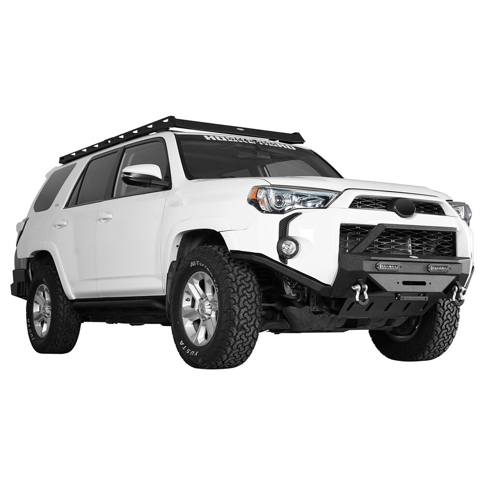 Fit 14-24 Toyota 4Runner Front Bumper / High Clearance Addition Wing ...